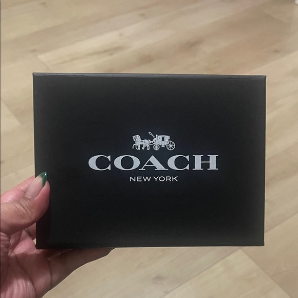 Coach | Accessories | Coach Black Box With Silver Logo | Poshmark
